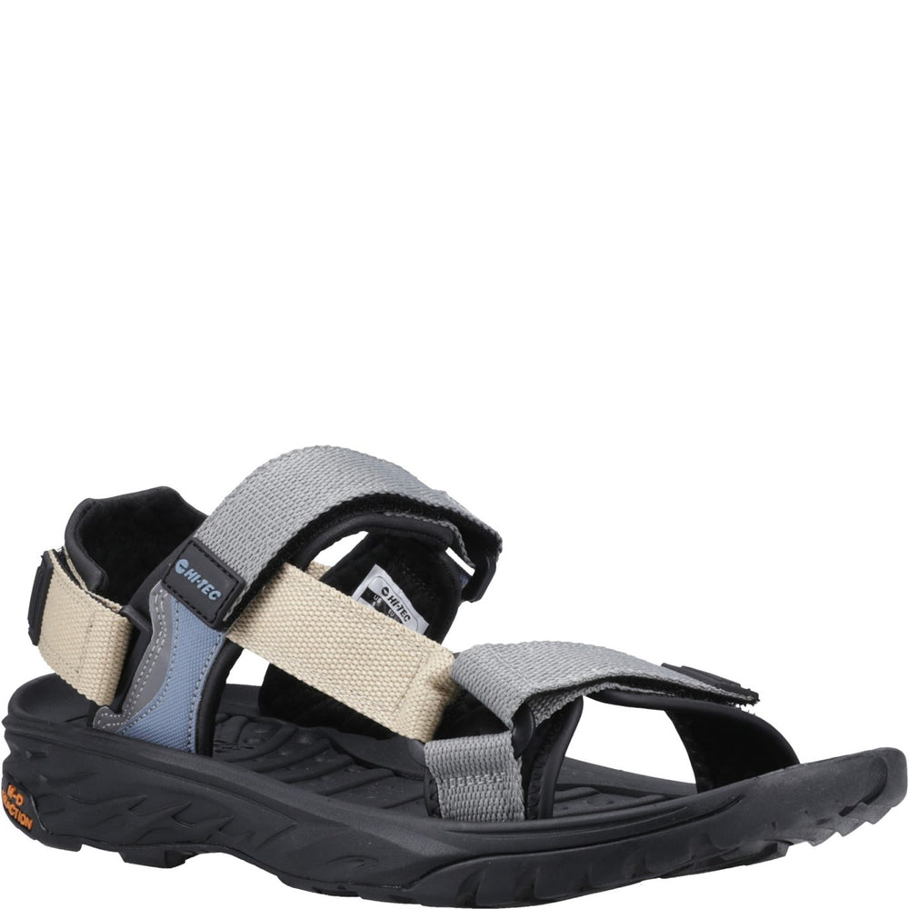 Mens Hi-Tec Beige Ula Raft Sandals