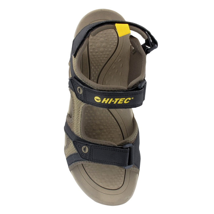 Mens Hi-Tec Taupe Crater Sandals