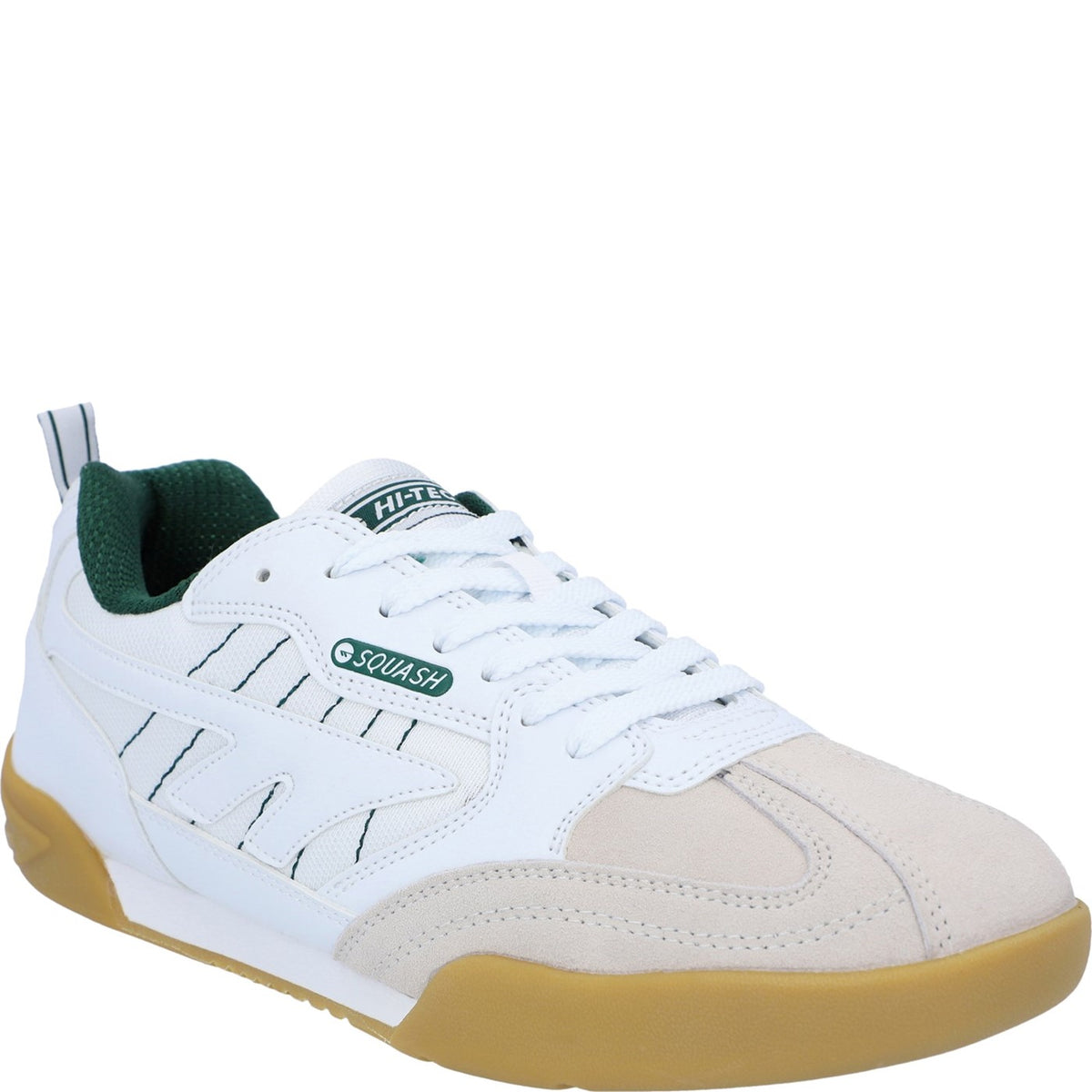 Mens Hi-Tec White Squash Unisex Trainers