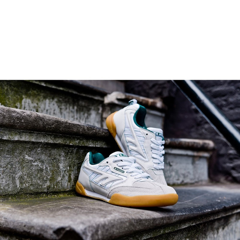 Mens Hi-Tec White Squash Unisex Trainers